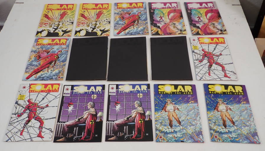 Solar Man Of Atom Comic Books