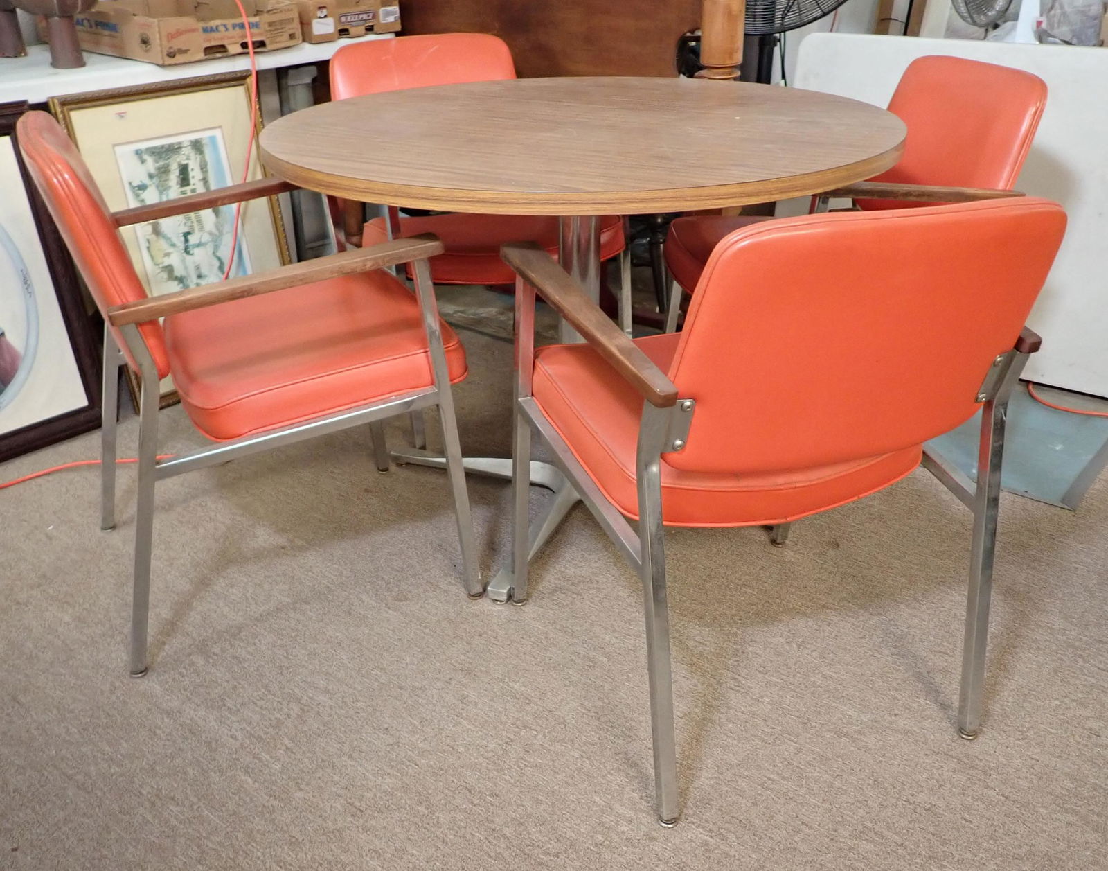 Vintage United Chairs & Borden Table (#0450) on Jan 01, 2023 | M.J ...