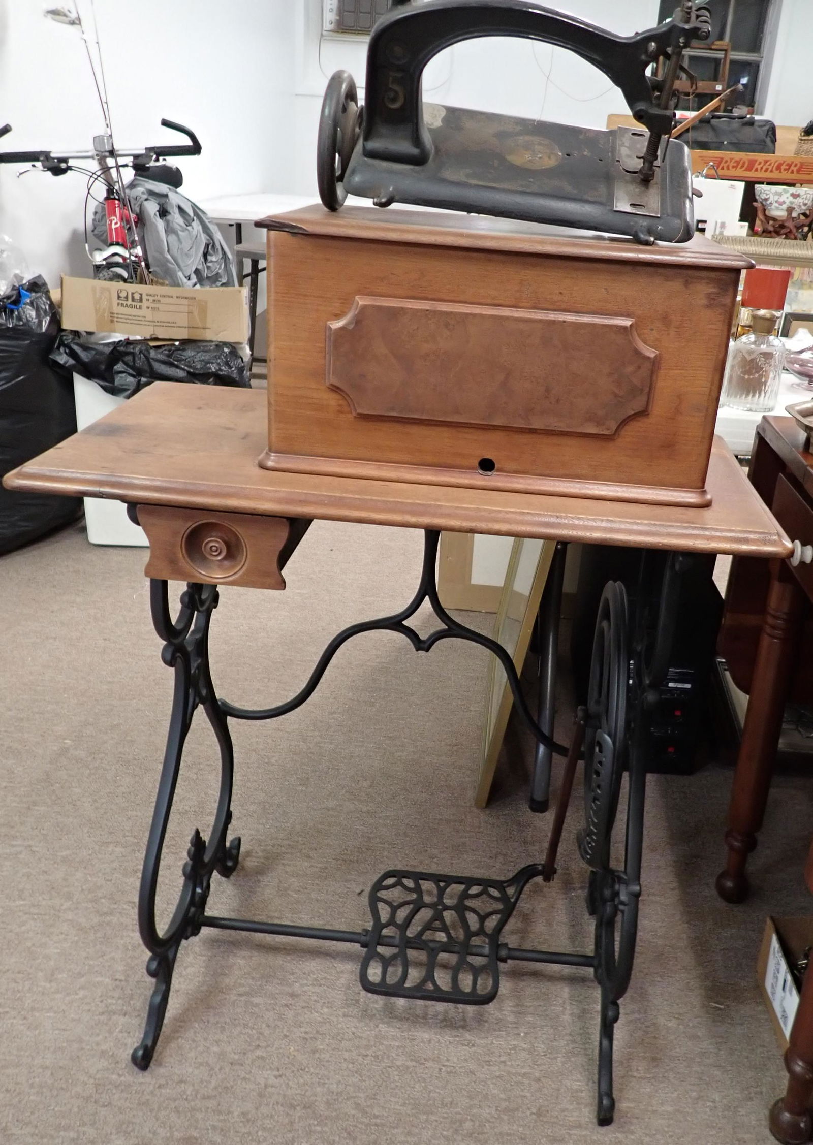 1870's American Treadle Sewing Machine