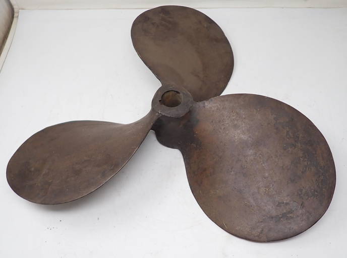 Brass Boat Propellar (#0569) on Jan 01, 2023 | M.J. Stasak Jr. Auction ...