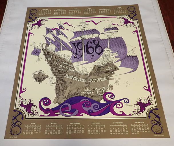 1968 J Michaelson Spartan Graphics Rock Poster - Jan 01, 2023 | M.J ...