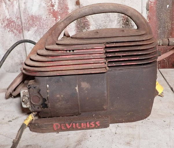 Vintage Devilbiss Air Compressor (#0018) on Dec 31, 2022 | M.J. Stasak ...