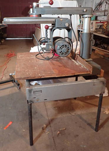 Toolkraft 910a Vintage Radial Arm Saw