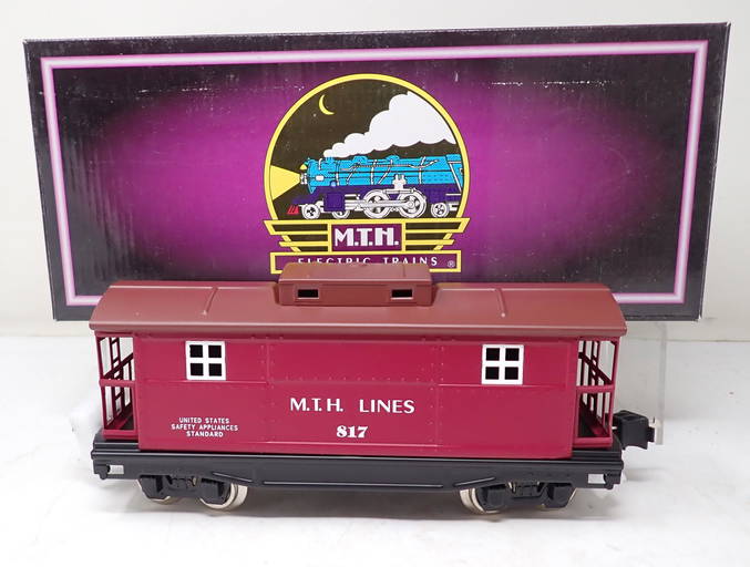MTH Tinplate Traditions No. 817 Caboose (#0470) on Jan 08, 2023 | M.J ...