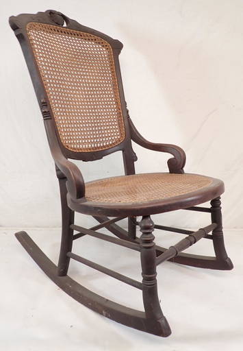Eastlake Cane Seat Rocker (#0588) on Jan 08, 2023 | M.J. Stasak Jr ...