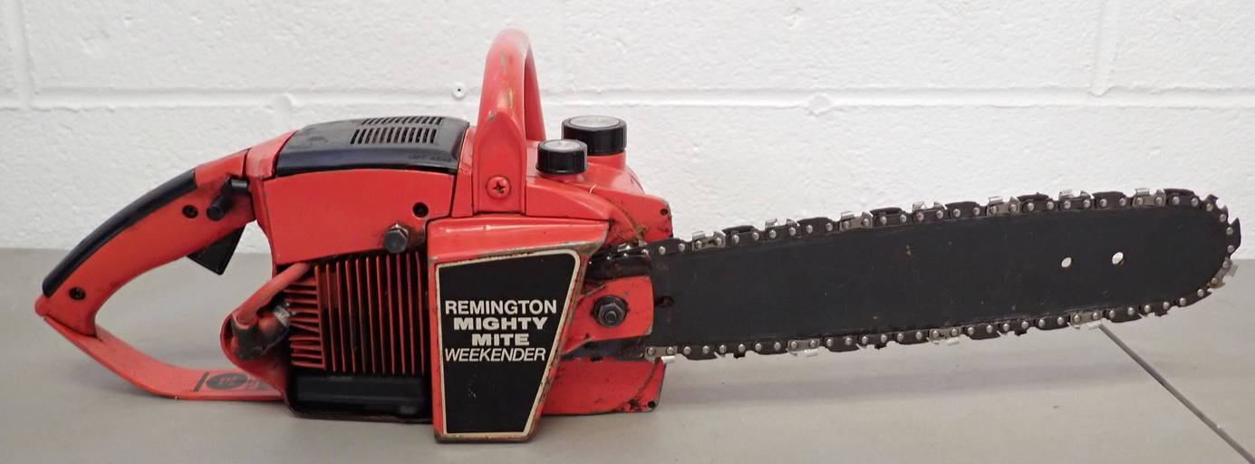 Vintage Remington Mighty Mite Weekender Chainsaw