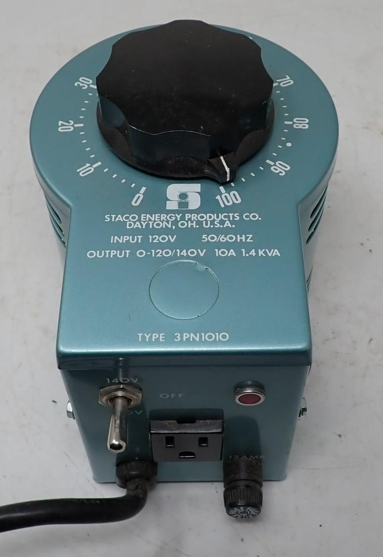 Staco Variable Autotransformer