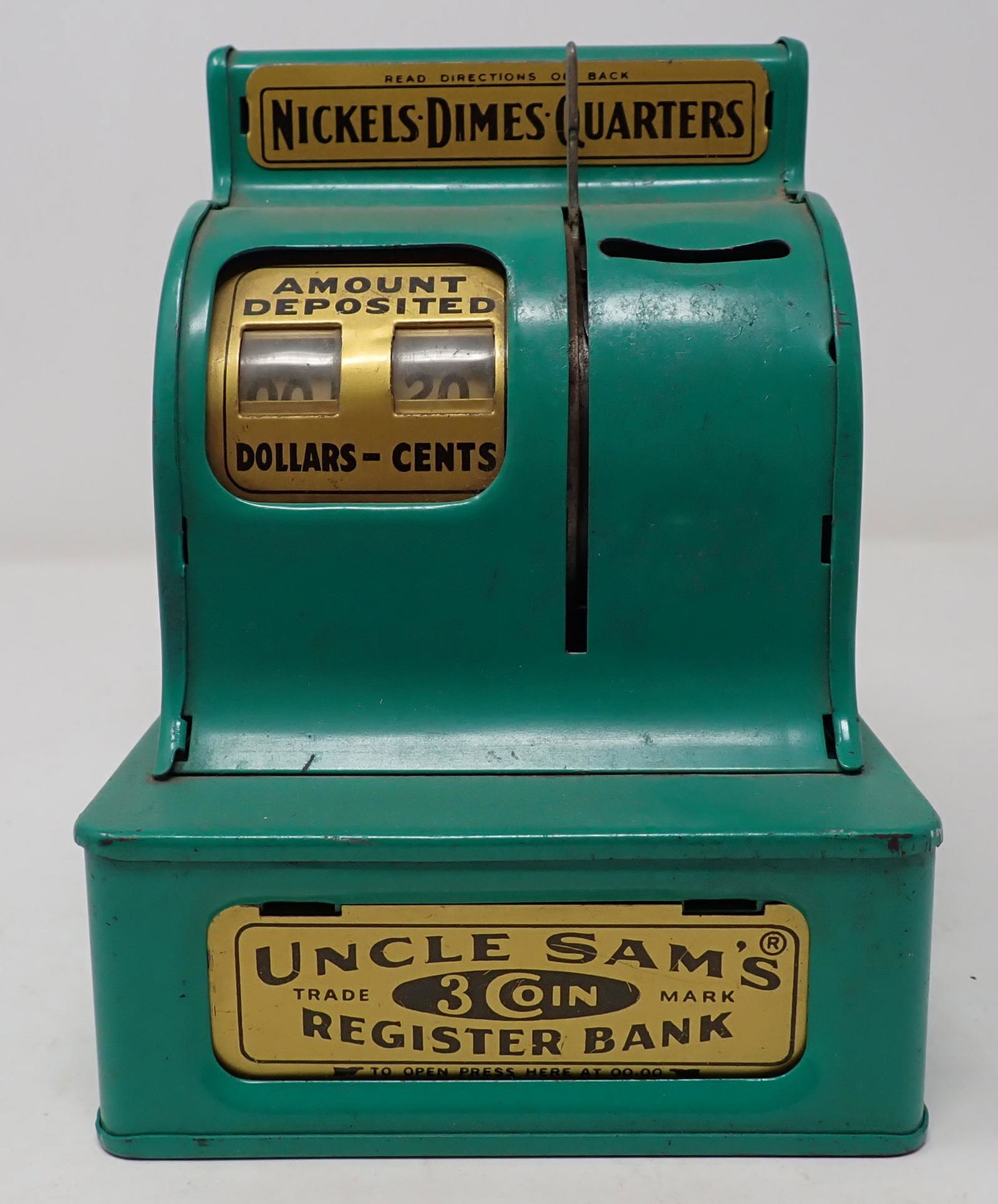 Uncle Sams 3 Coin Register Bank - Mar 12, 2023 | M.J. Stasak Jr ...