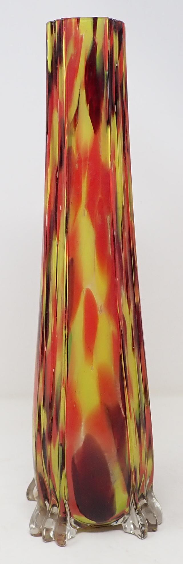 Czecho Slovakia End Of Day Vase