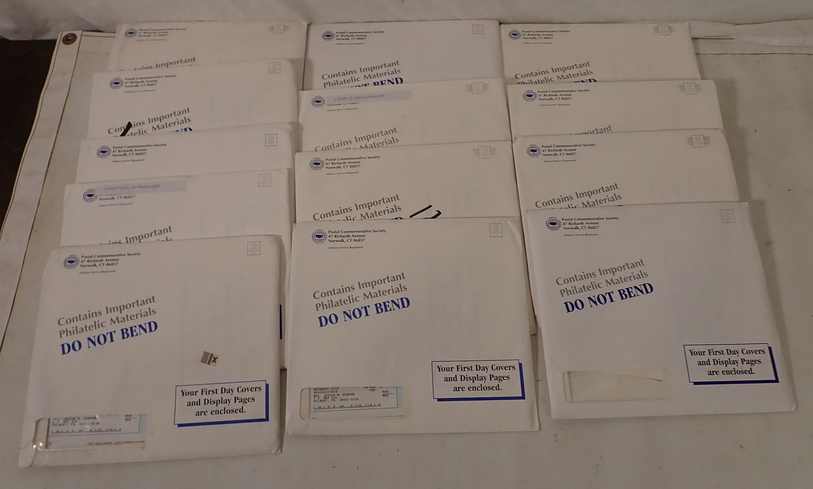 Postal Commemorative First Day Covers