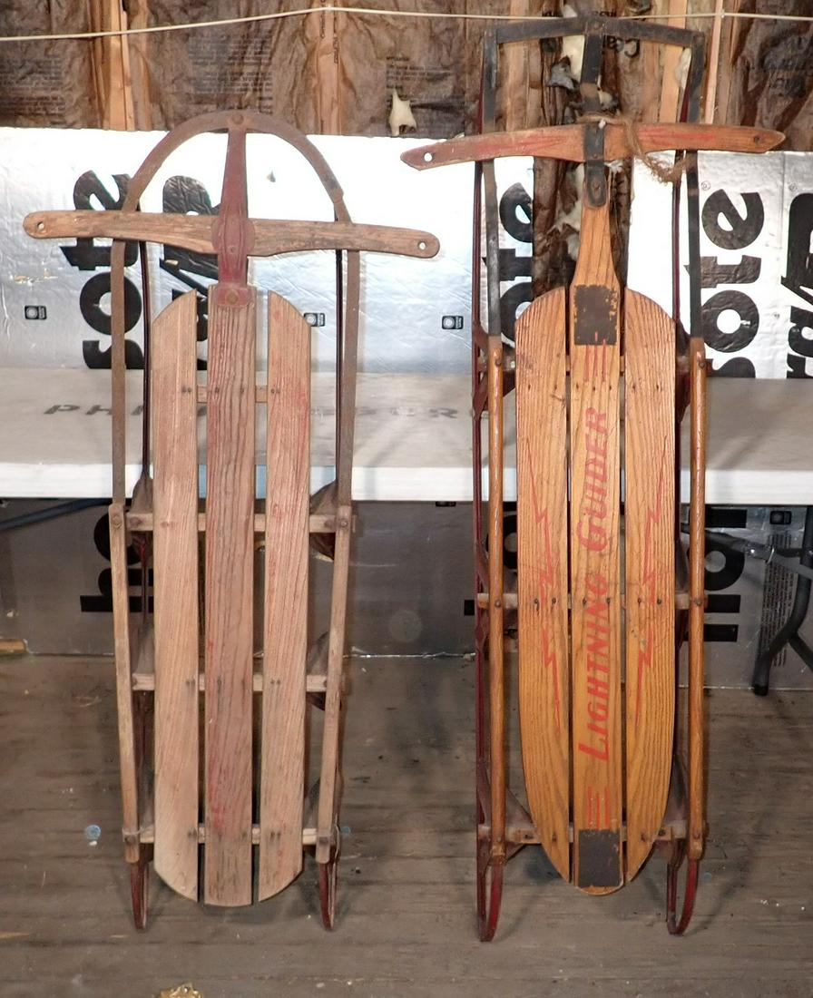 American Acme & Lightning Glider Sleds