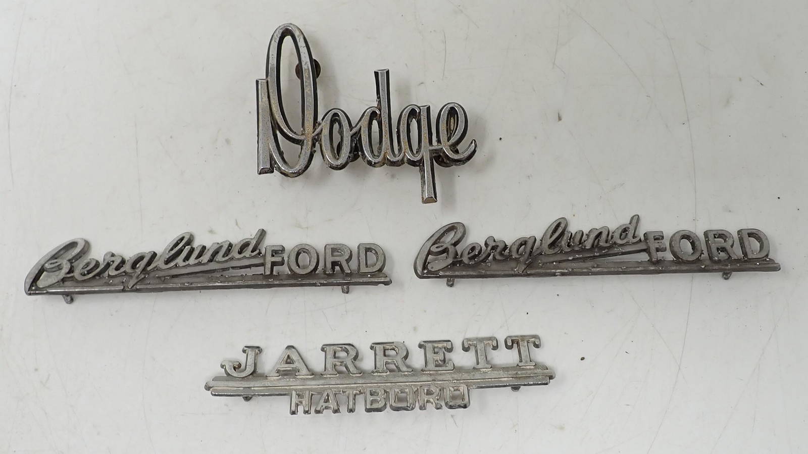 Dodge Ford Dealer Car / Truck Emblems Auction