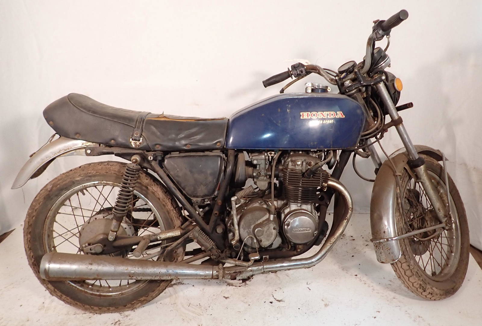 1976 Honda Super Sport Cb400f Motorcycle Auction