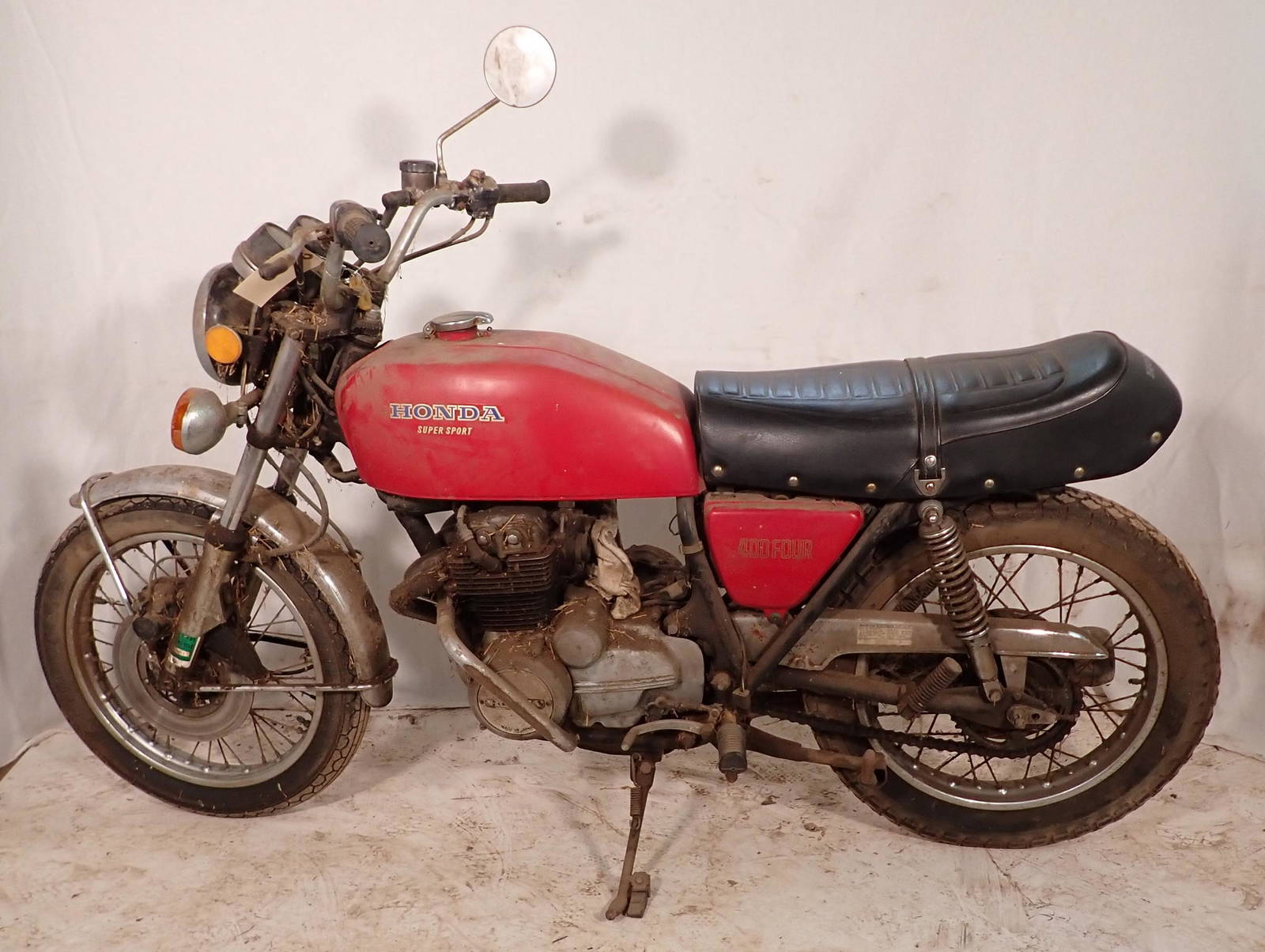 1975 Honda Super Sport Cb400f Motorcycle Auction