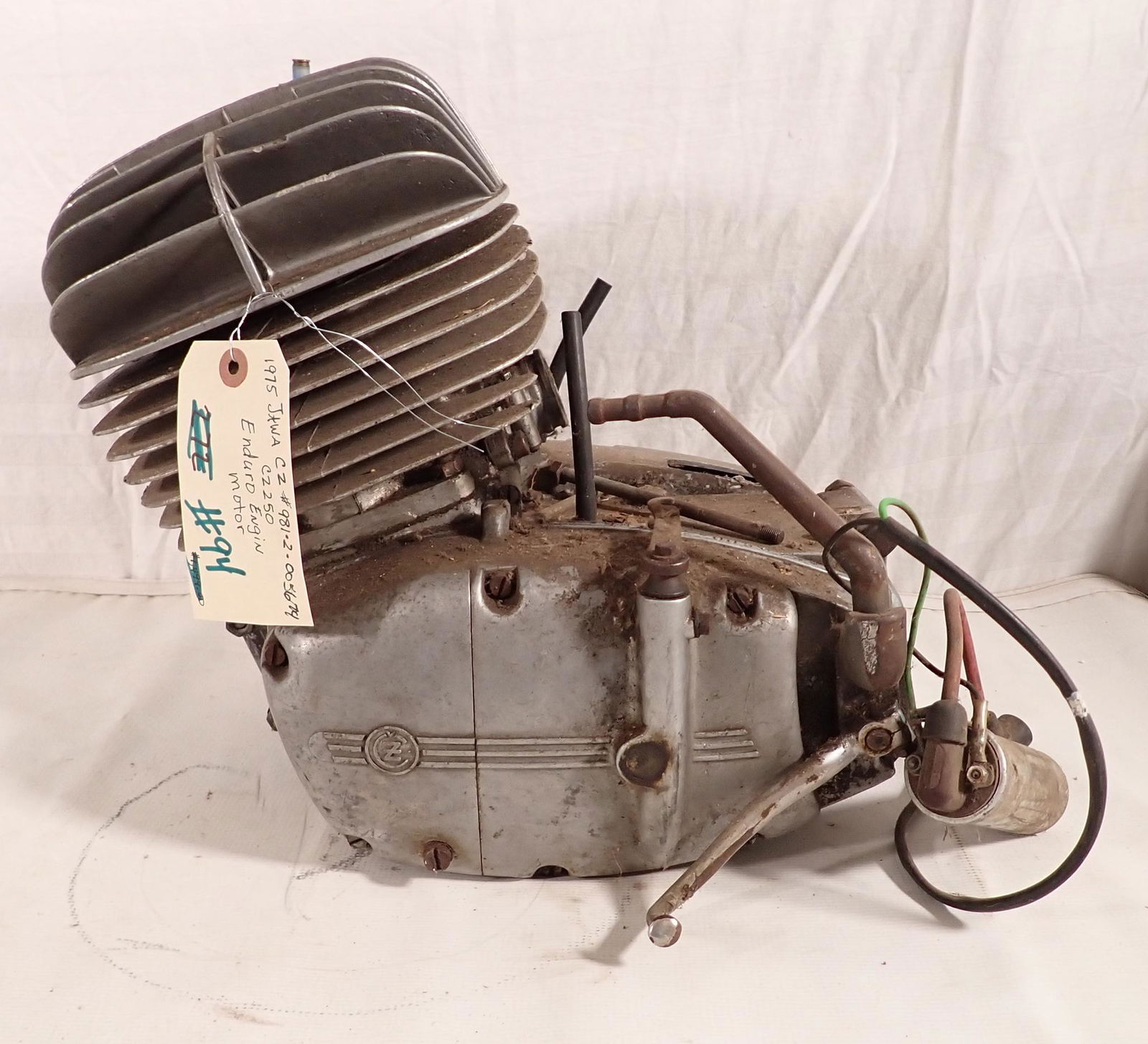 1975 Jawa Cz 250 Enduro Engine Motor Auction