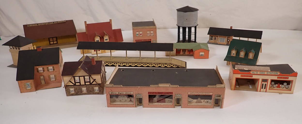 Train Layout Buildings