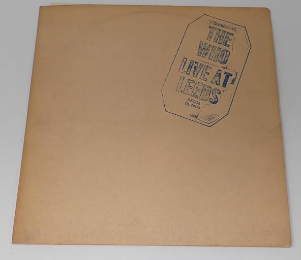 The Who Live At Leeds Record / Lp