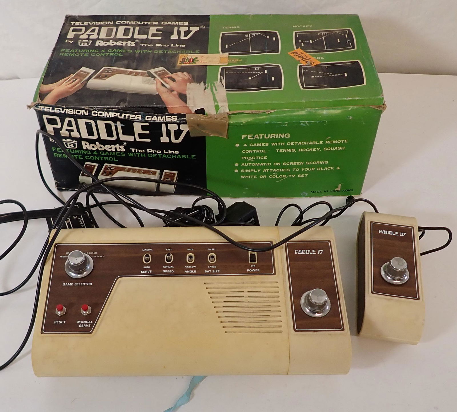 Roberts Proline Paddle Iv Computer Game