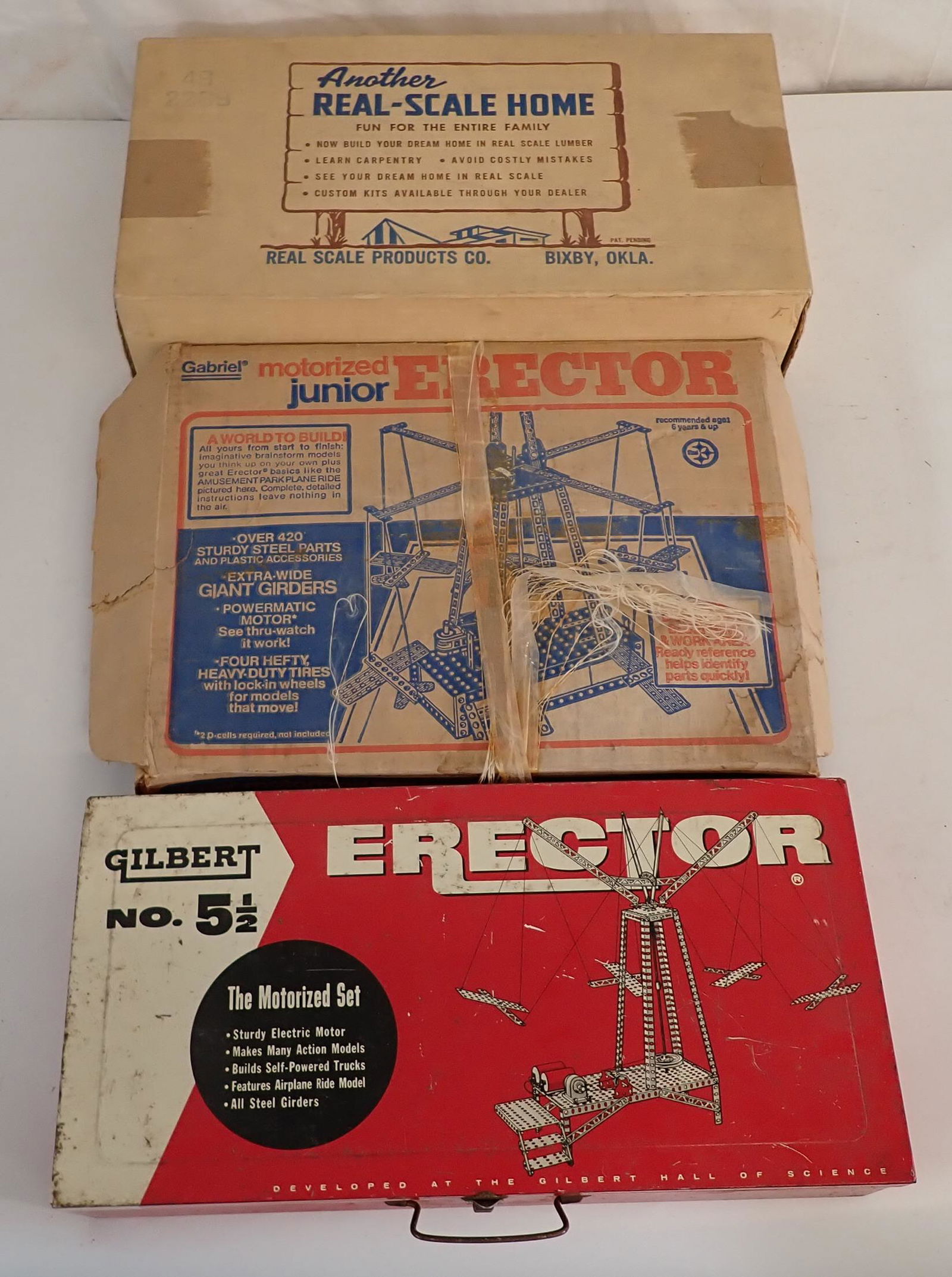 Gilbert Gabriel Erector Sets Real Scale Home Auction