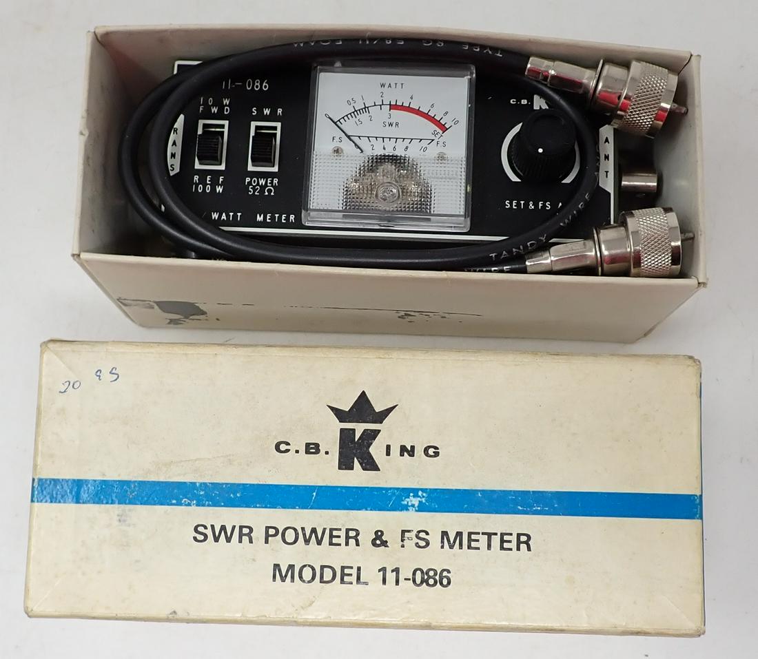 C.b King Swr Power & Fs Meter