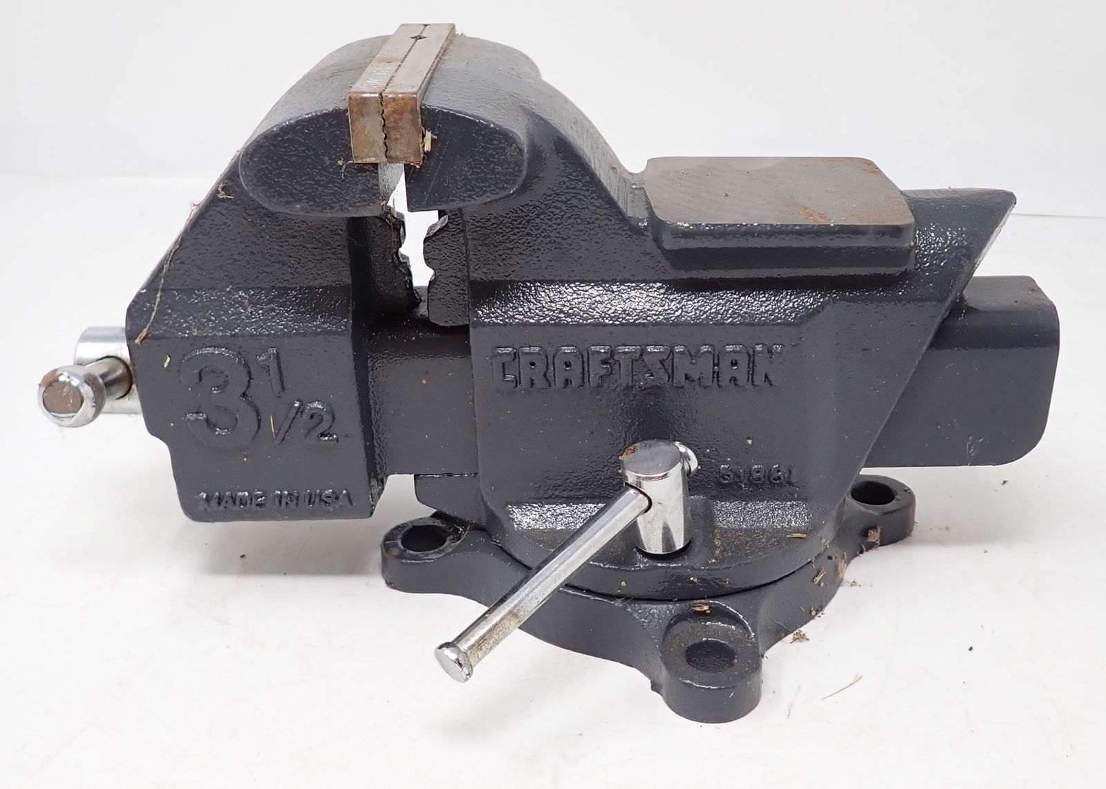 Craftsman 3 1/2 Swivel Bench Vise Auction