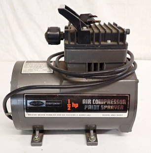 Craftsman Sears Best Air Compressor Paint Sprayer, 2hp,