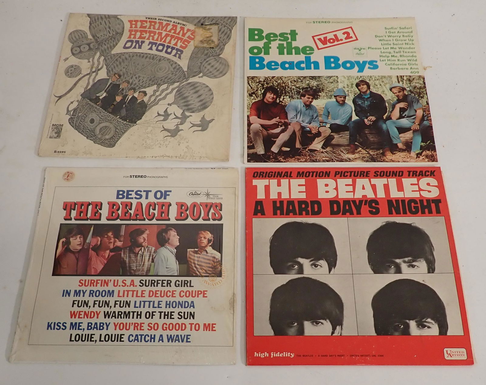Beatles Beach Boys Hermans Hermits Records