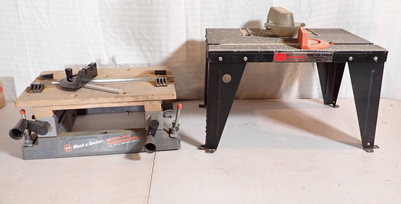 Craftsman Router Table Black Decker Workmate Auction