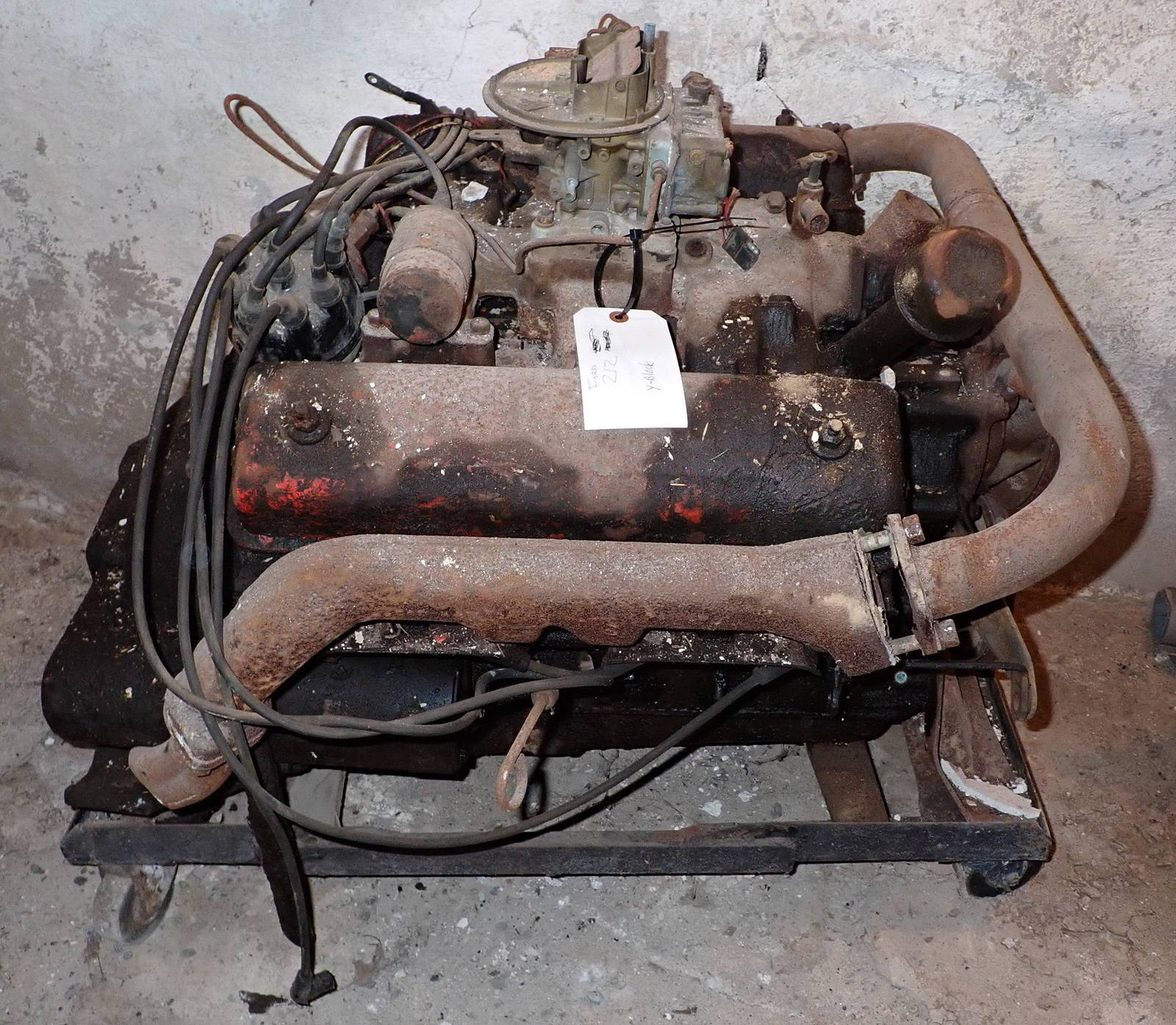 Ford 312 Y Block Engine Auction