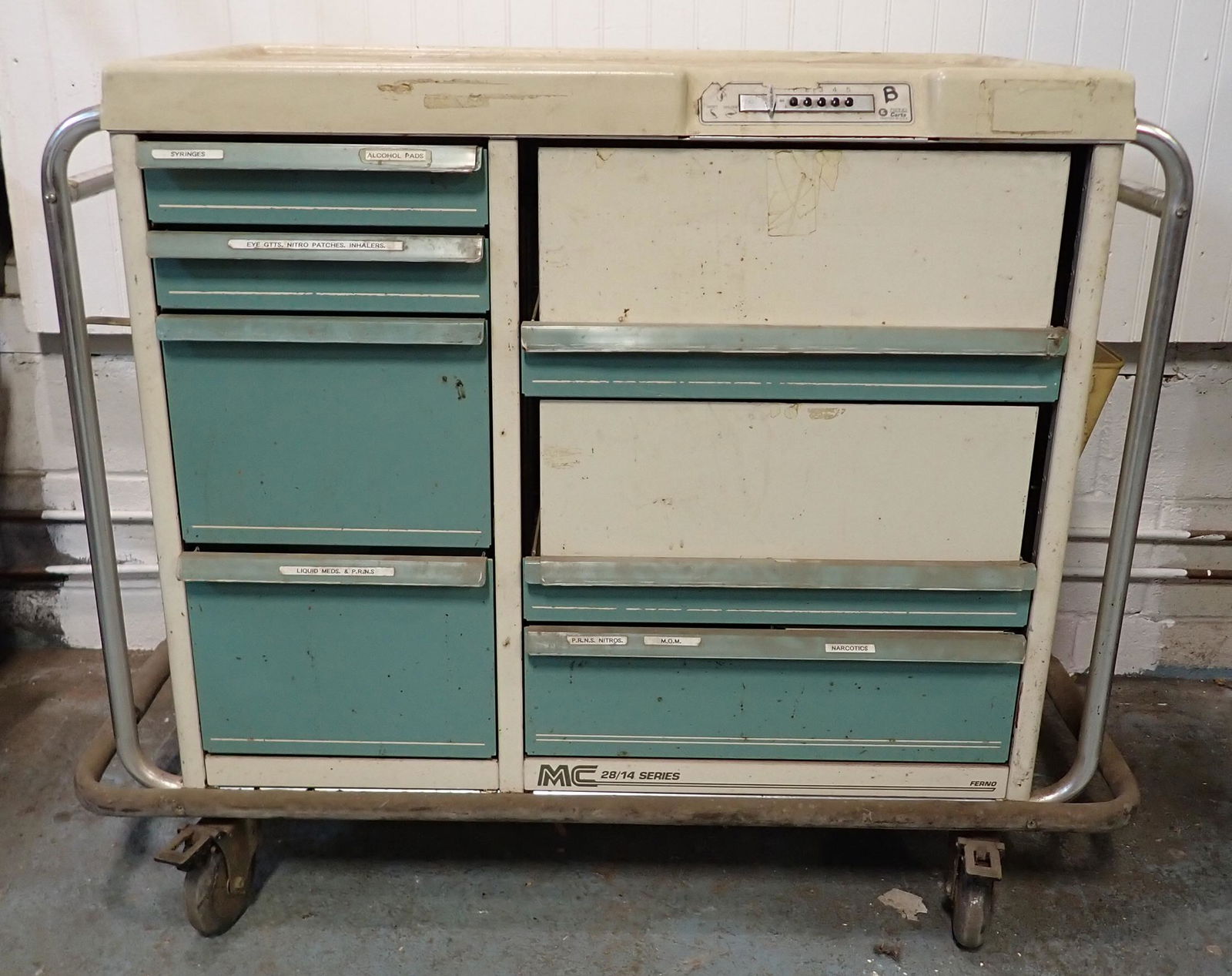 Vintage Medical Cart Auction