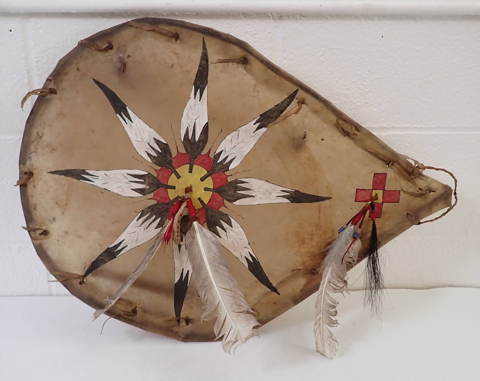 Rawhide Indian War Shield Auction