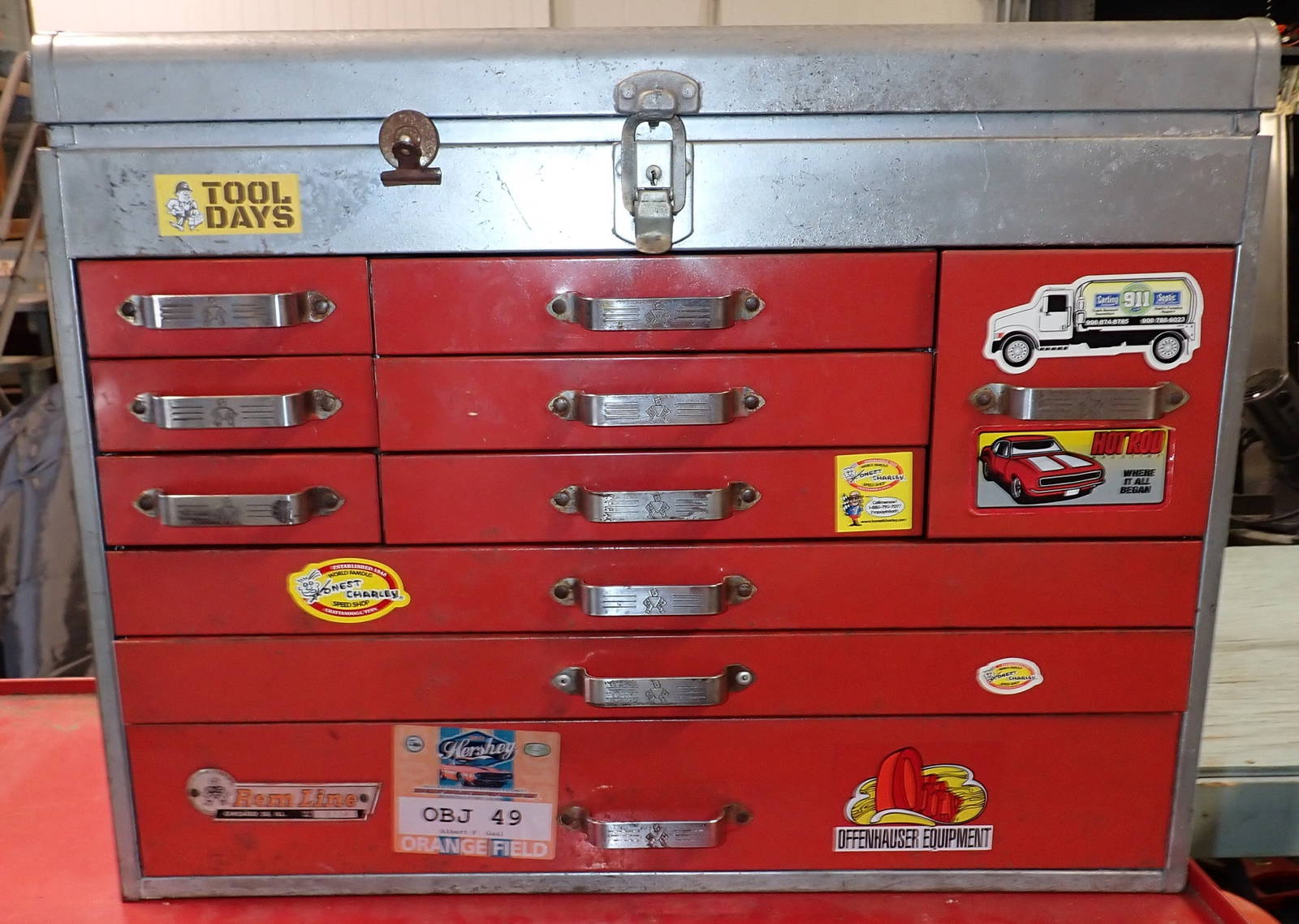 Rem Line Toolbox / Tool Chest Auction