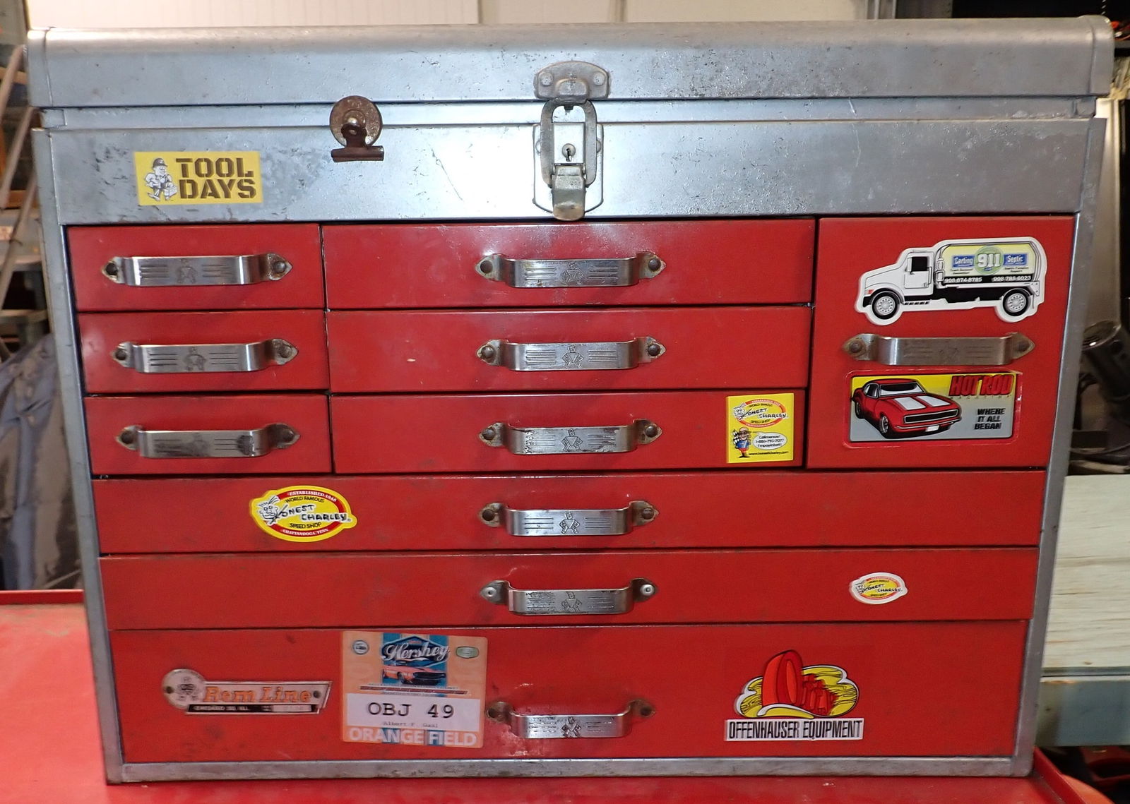 Rem Line Toolbox / Tool Chest Auction