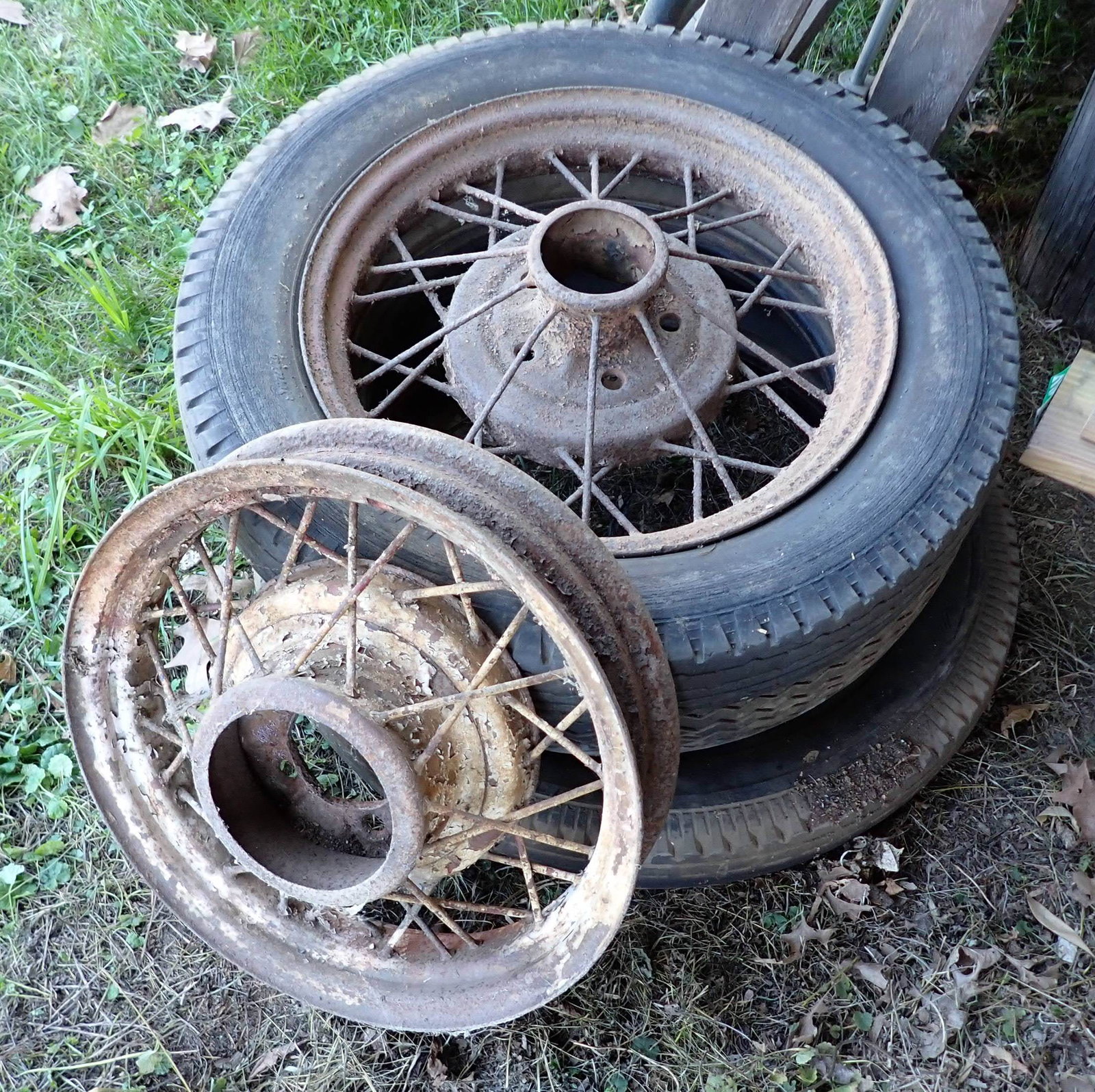 Antique Car Rims And Tires