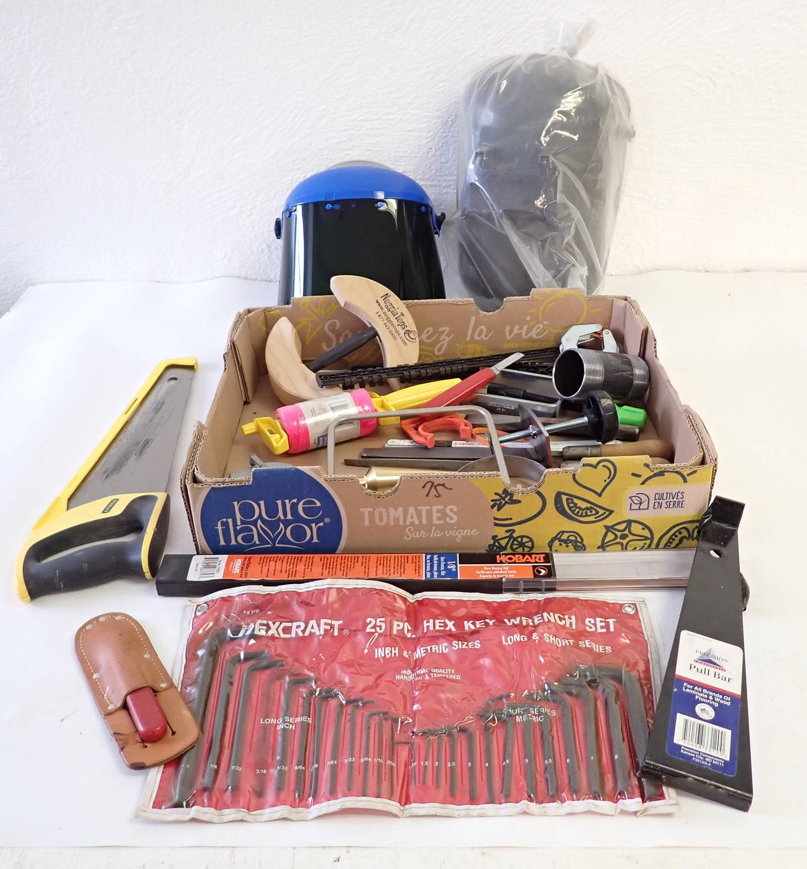 Welding Helmet Shield Plumb Bob Misc Tools Auction