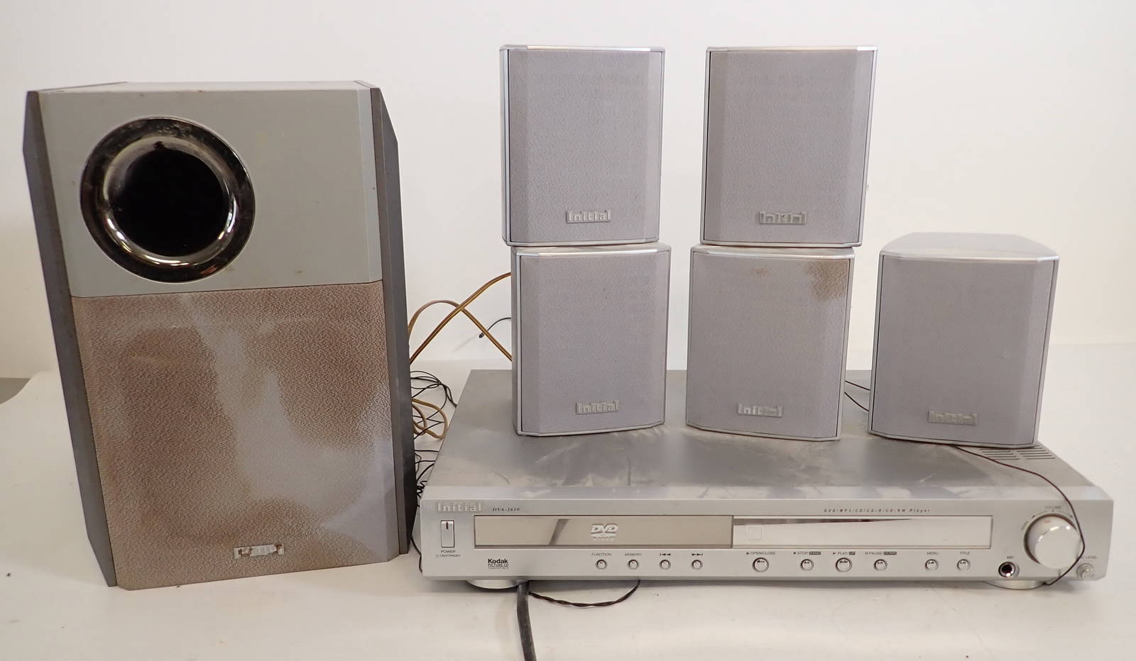 Initial Dvd Player & Speakers Auction