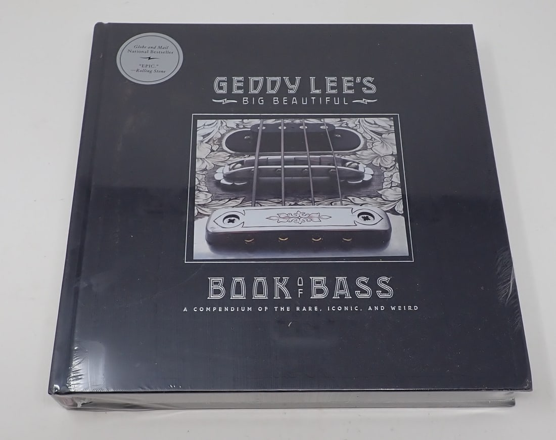 Geddy Lee's Big Beautiful Book Of Bass Auction