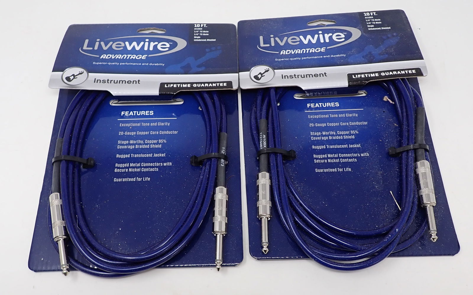 Livewire Advantage Instrument Cables Auction