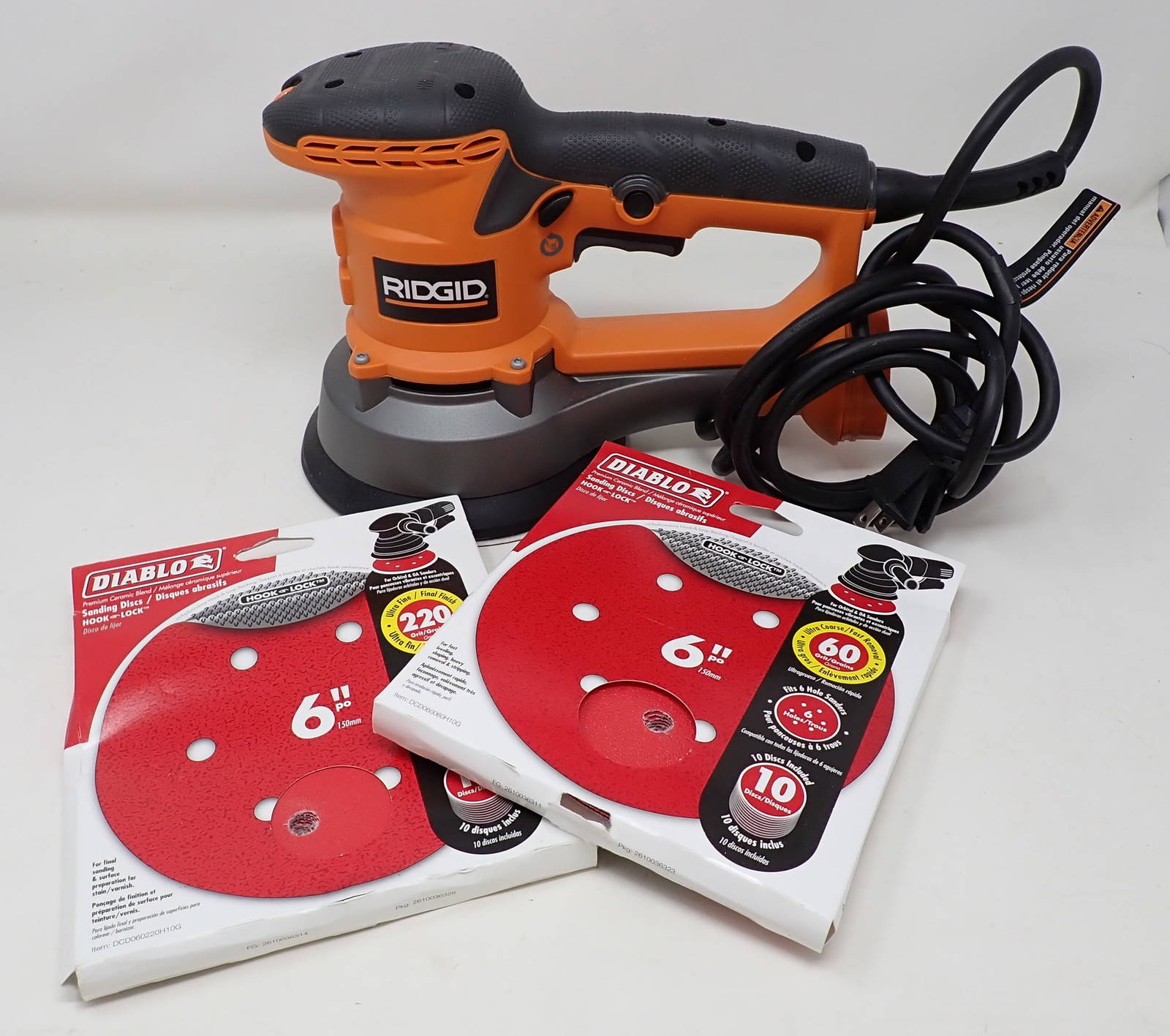 Rigid R2611 Orbit Sander Auction