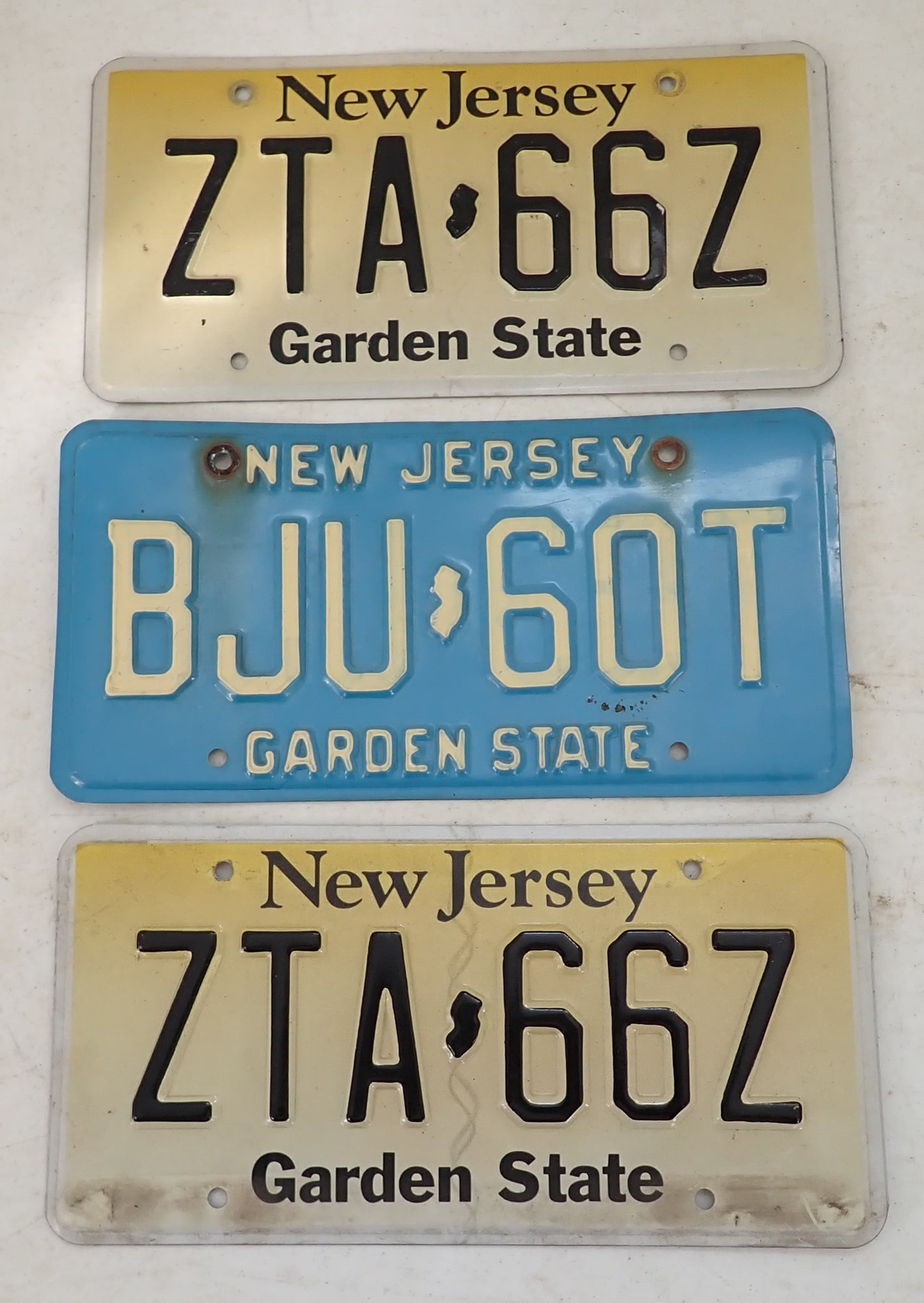 Vintage Nj License Plates Auction