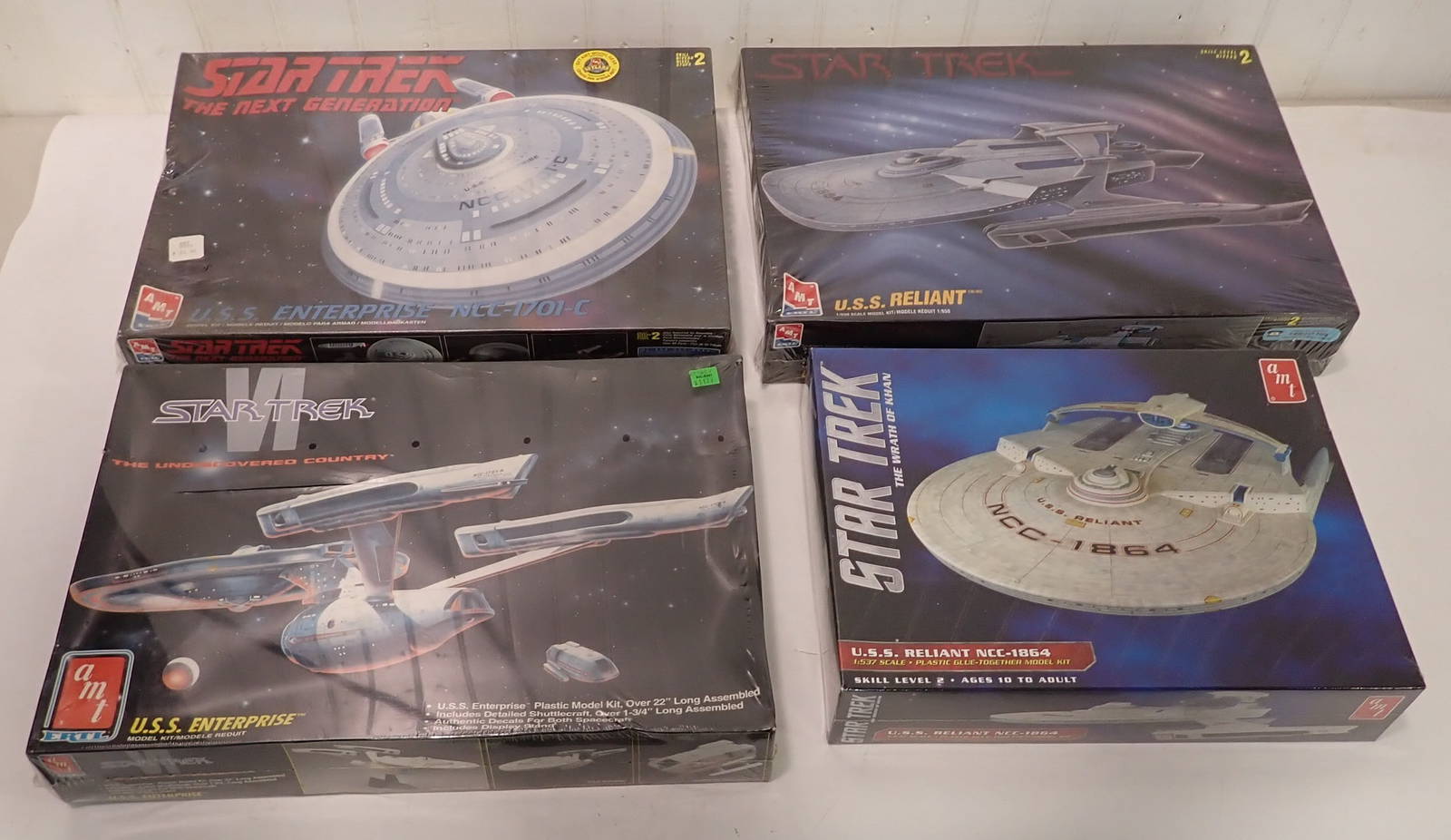 4 Star Trek Amt Models Auction