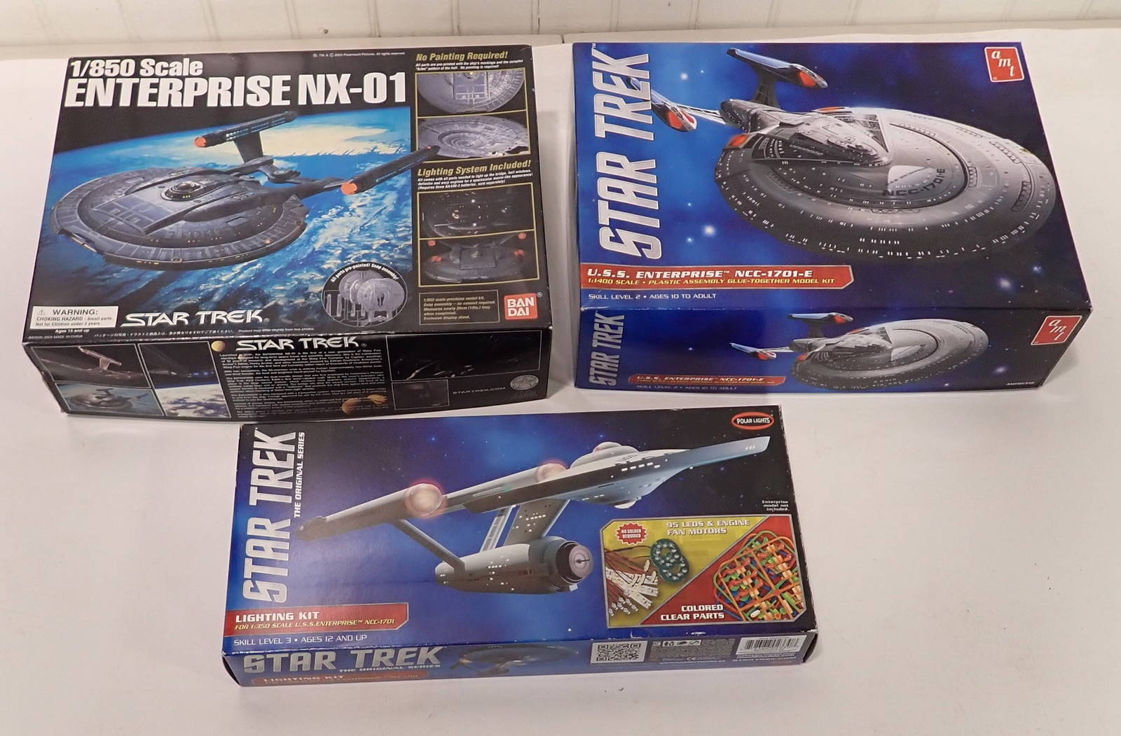 Star Trek Models & Lighting Kit Auction