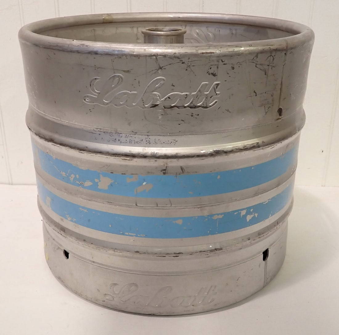 Labatt Aluminum Beer Keg Auction