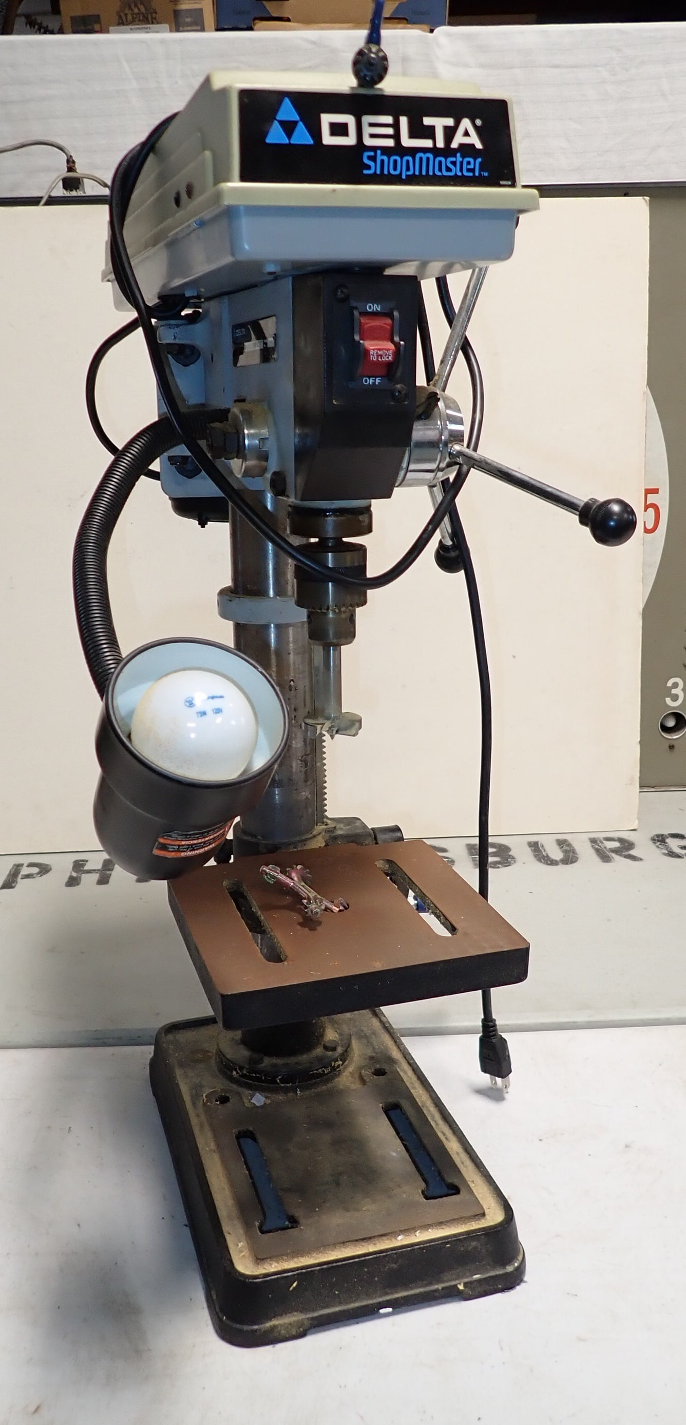 Deltashopmaster Dp200 Drill Press Auction