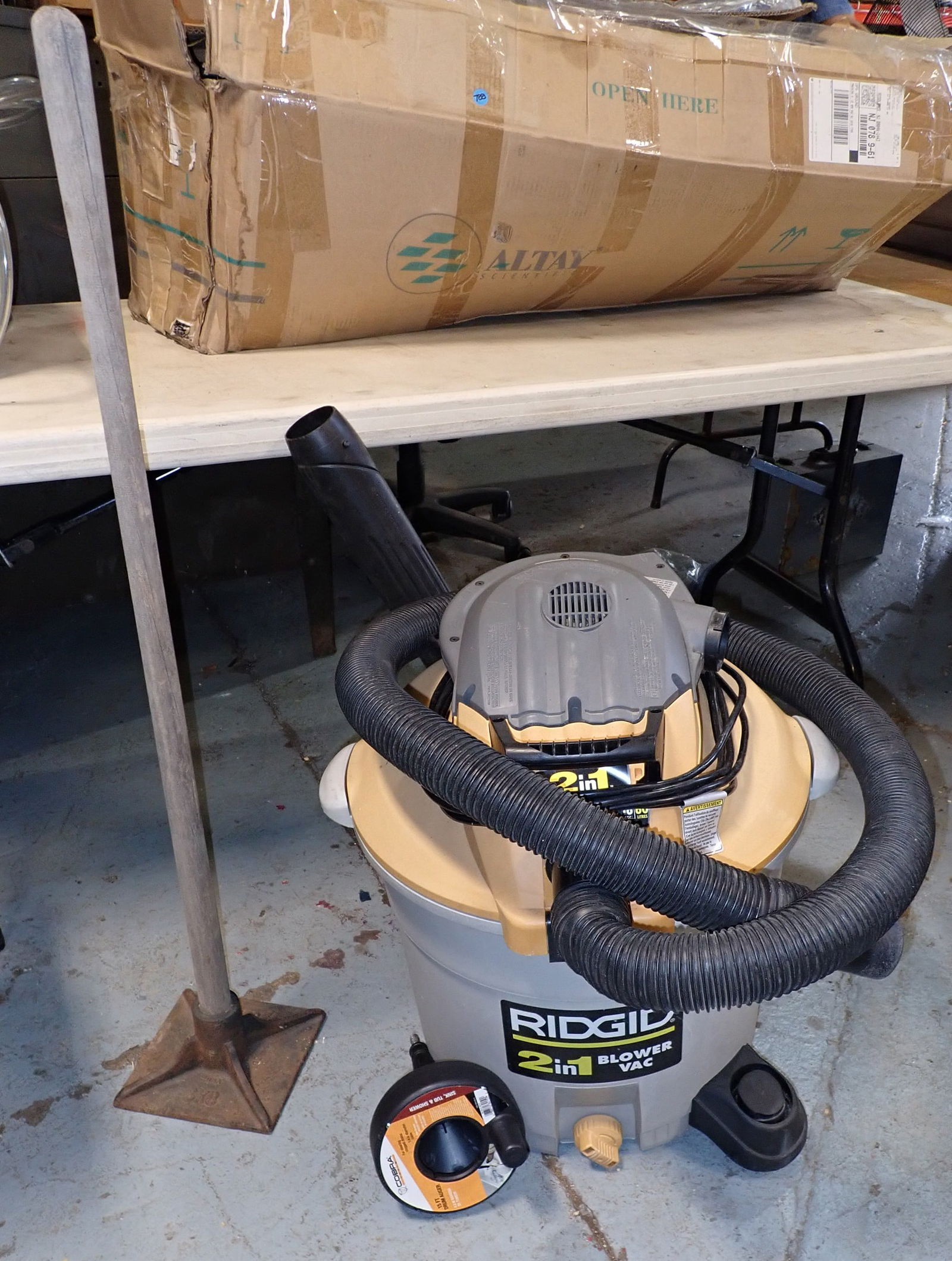 Rigid Blower Vac Plate Tamper Drum Auger Auction