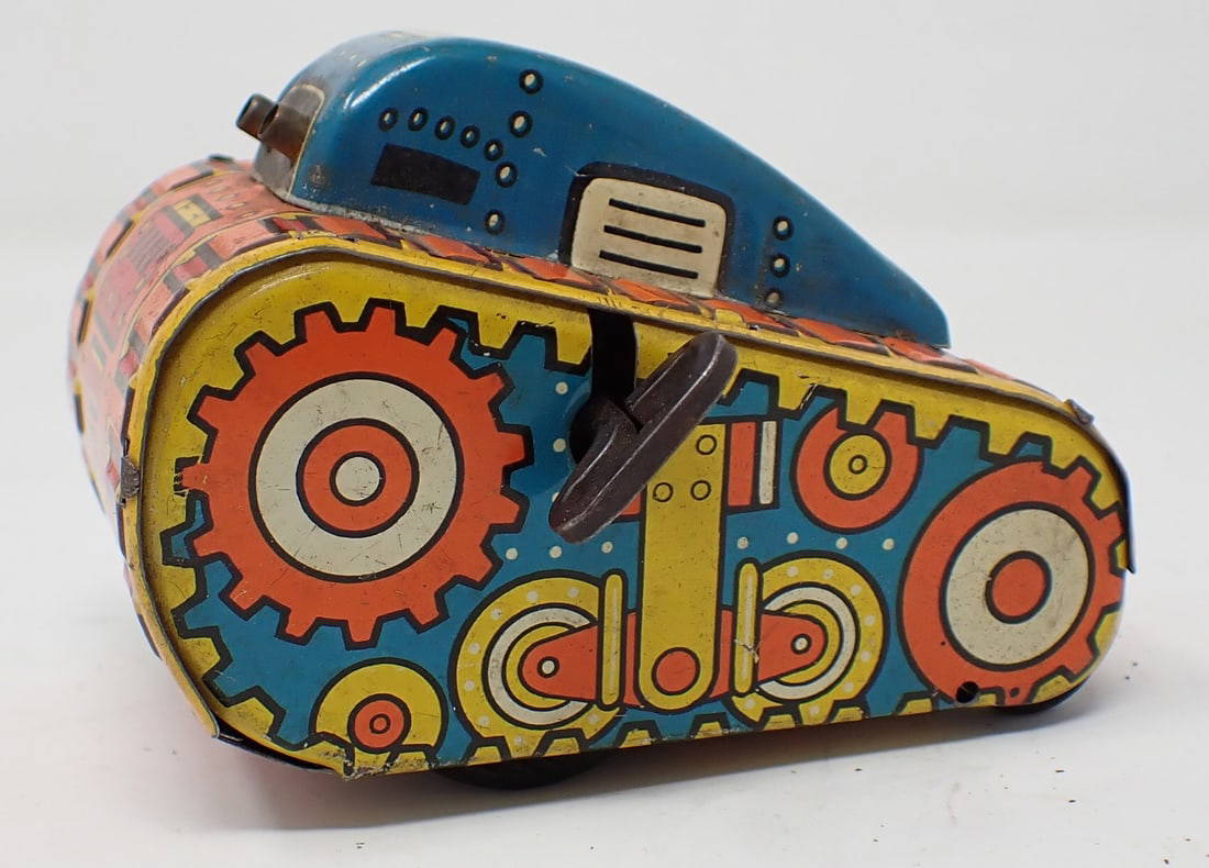Marx Tin Wind Up Tank Auction