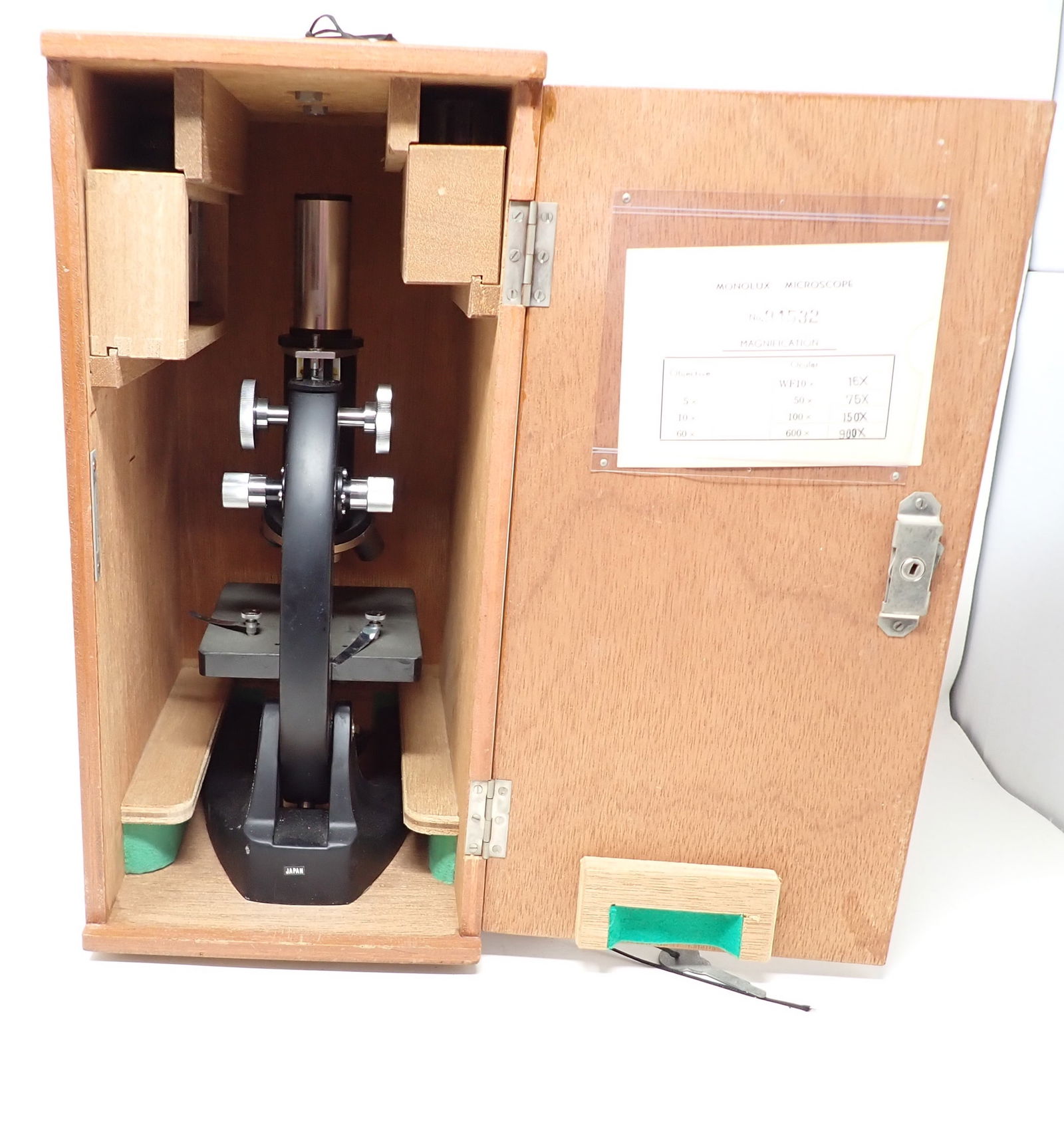 Monolux Microscope Auction