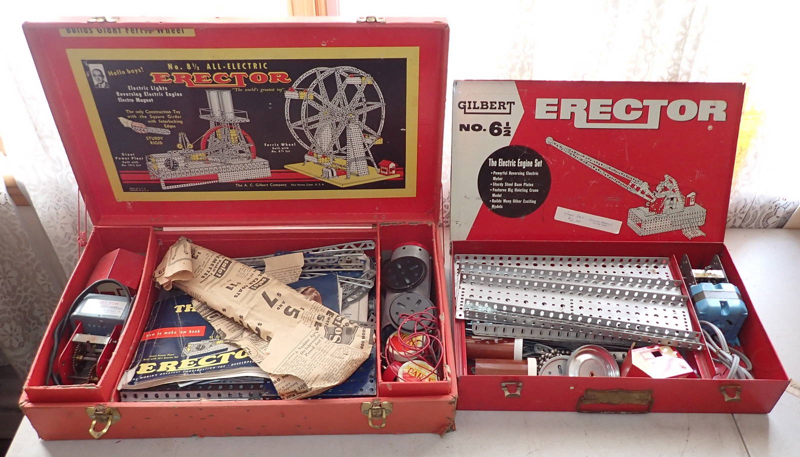 Erector Sets Auction