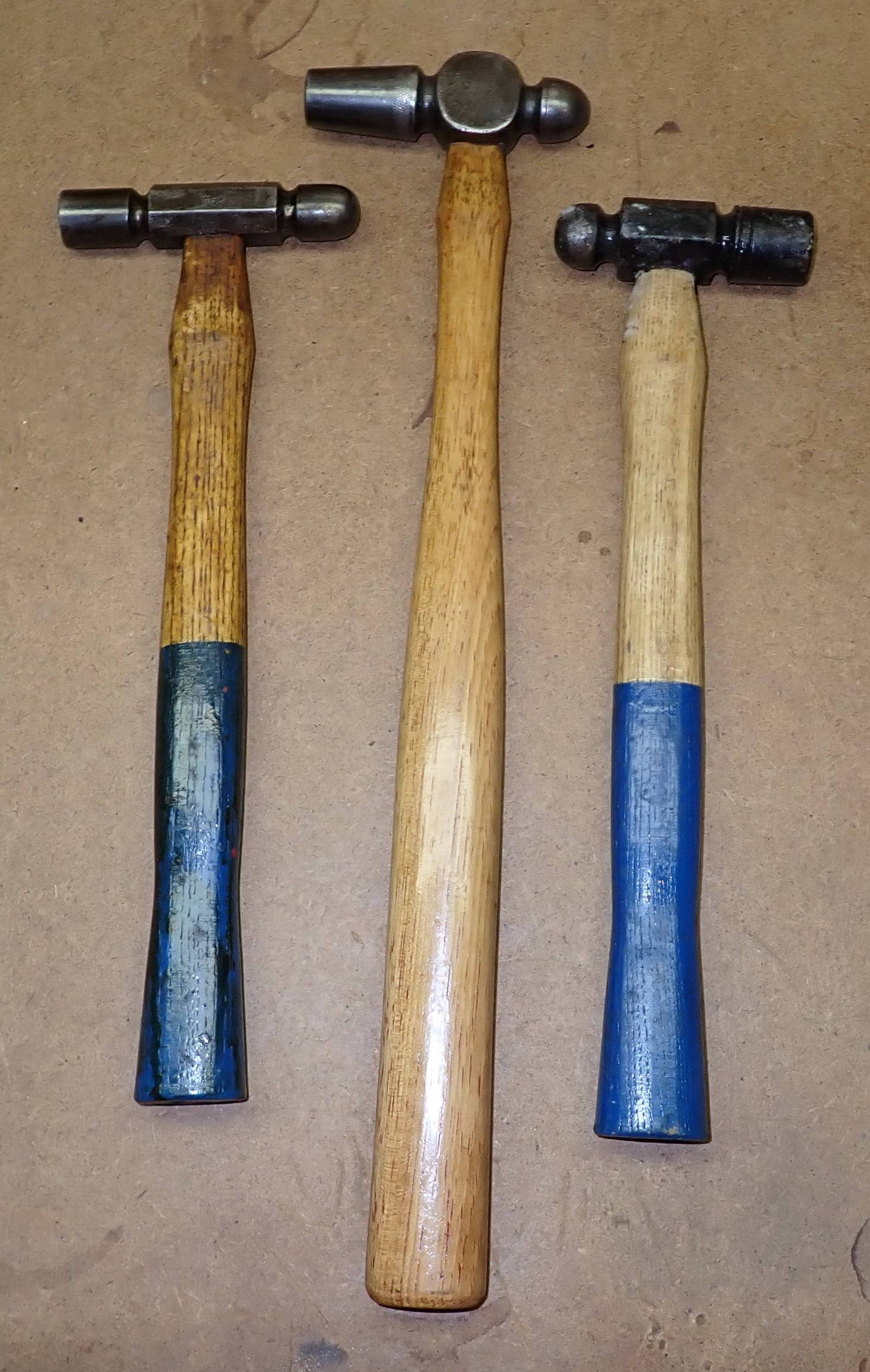 3 Jewelers / Finish Hammers Auction