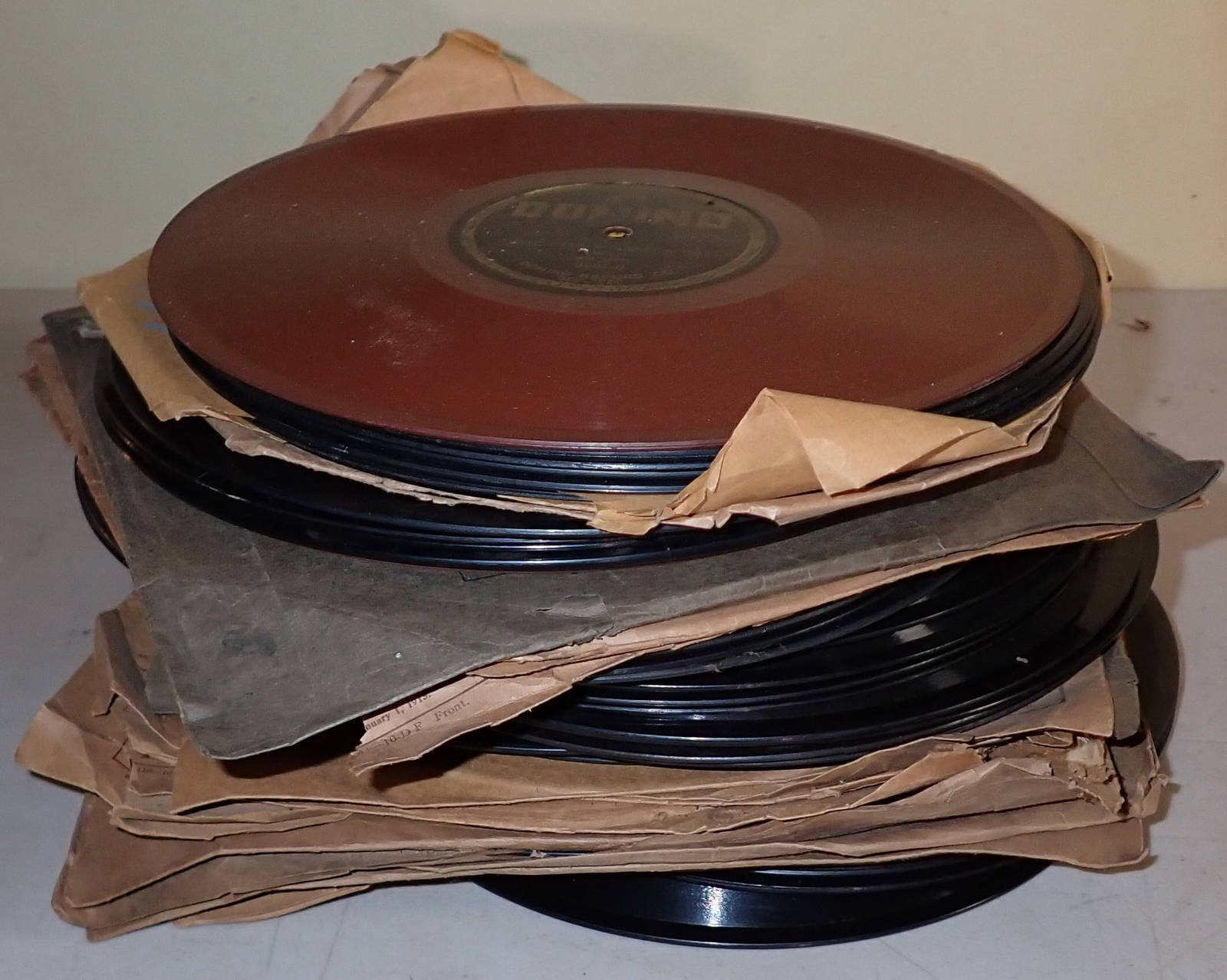 Edison Victor & Misc Records Auction